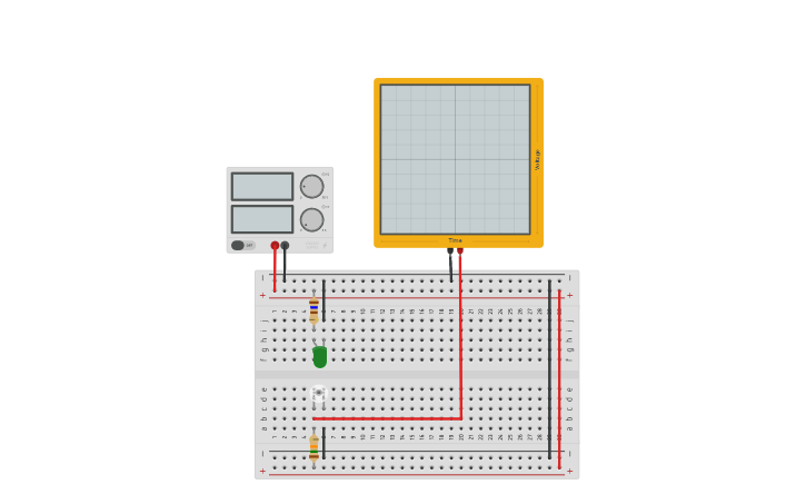 Circuit design PPG Sensor - Tinkercad