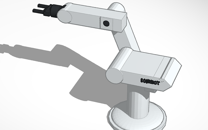 3D design Robotic Arm - Tinkercad