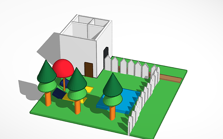 3D design 4b casa 3d Dayana - Tinkercad