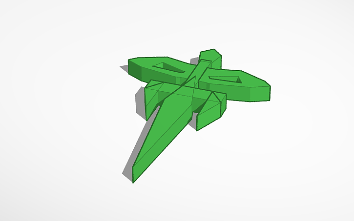 3D design Rogue DnD Symbol - Tinkercad