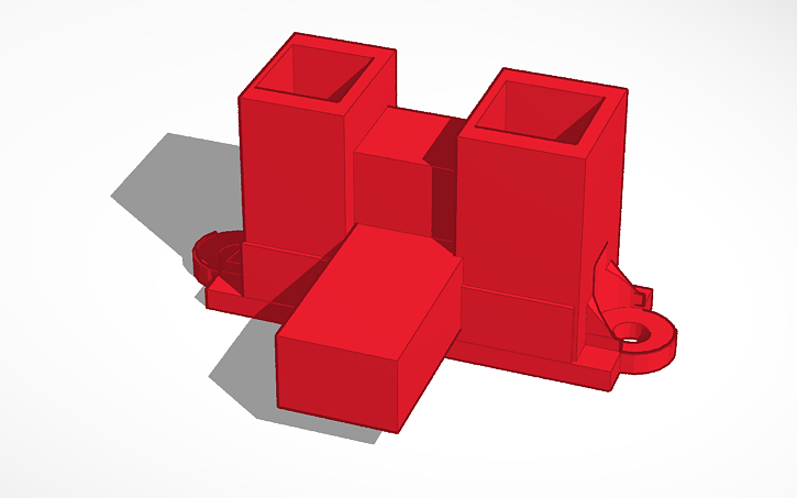 3D design Sharp IR infrared distance sensor 2Y0A02 - Tinkercad
