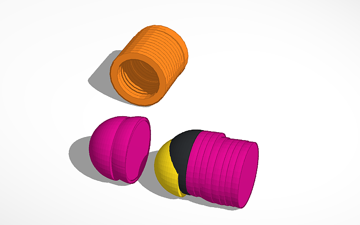 3D design Caterpillar - Tinkercad