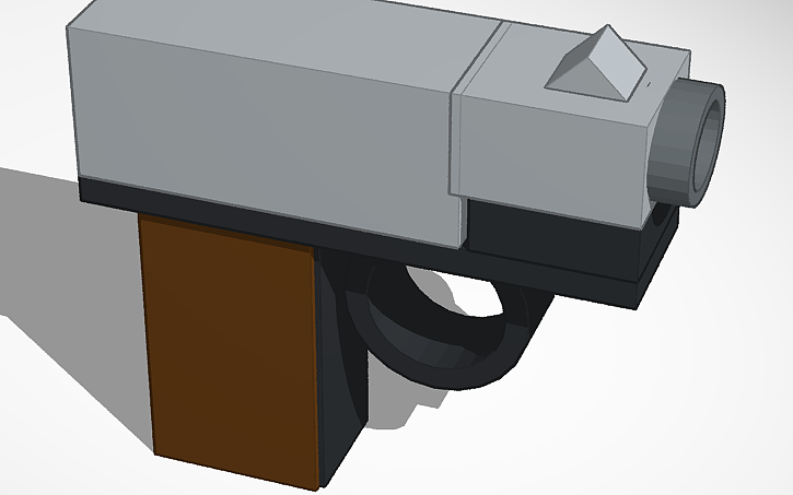 3D design tf2 pistol - Tinkercad