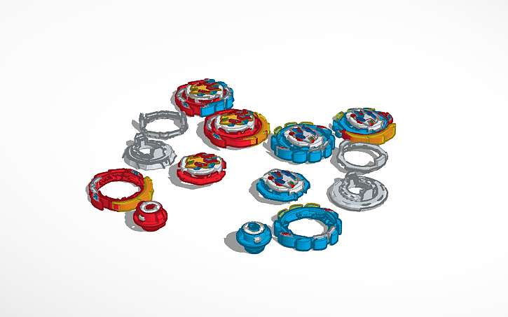 3D design Helios and Hyperion M.R. - Tinkercad