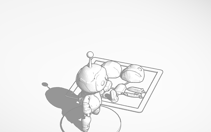 3D design Astro bot w/ Sackboy - Tinkercad
