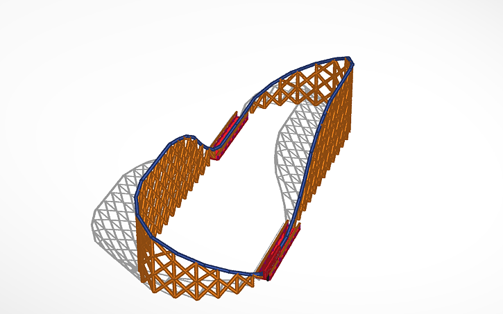 3D design roller coaster - Tinkercad