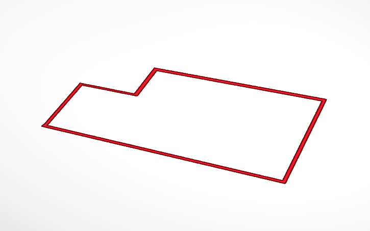 3D design Shape Generator Trapezium - Tinkercad