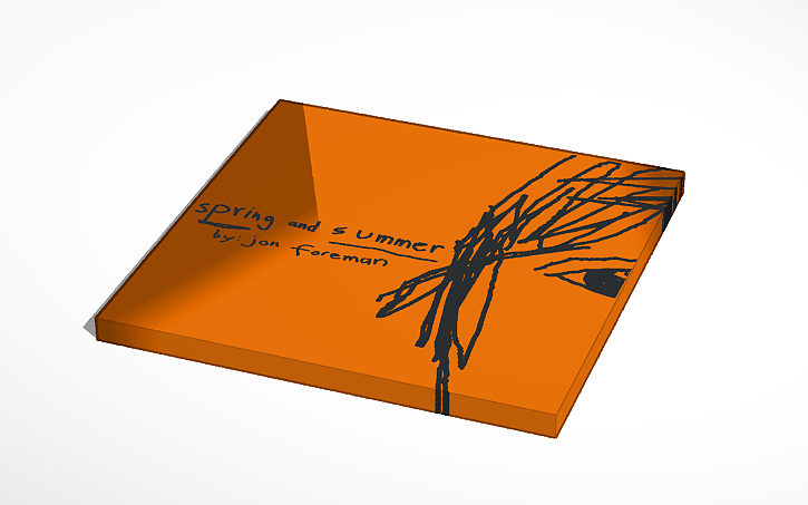 3D design Jon Foreman - Spring and Summer - Tinkercad