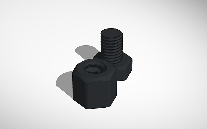 3D design Screws - Tinkercad