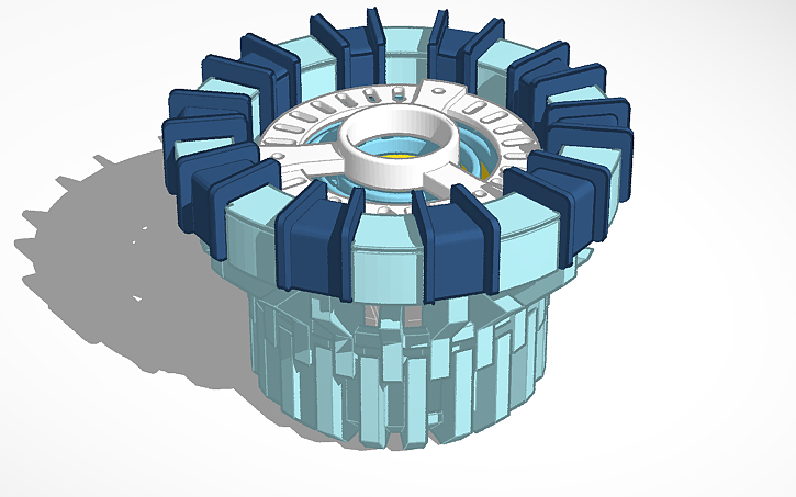 3D design ironman reactor 2 - Tinkercad