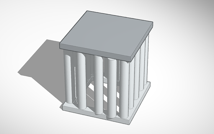 3D design Cage - Tinkercad