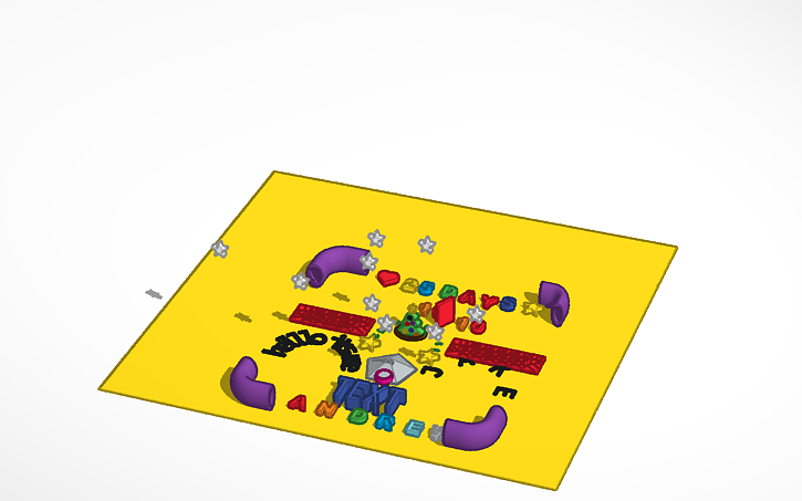 3D design Christmas