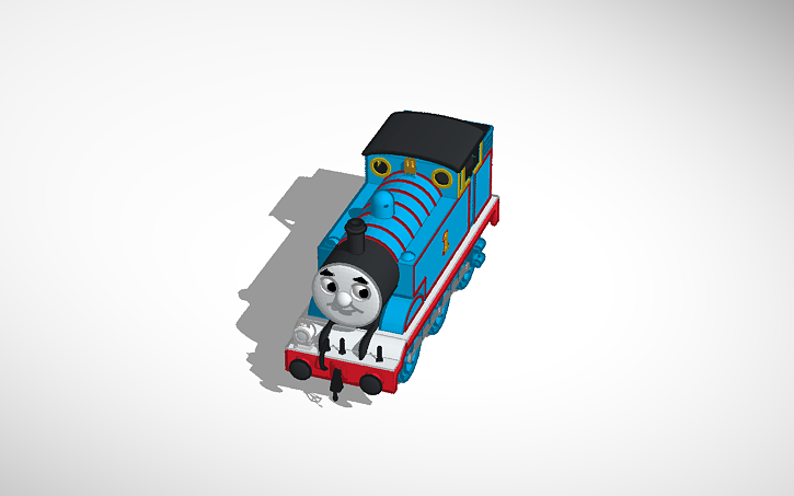 3D design Thomas The Tank Engine - Tinkercad