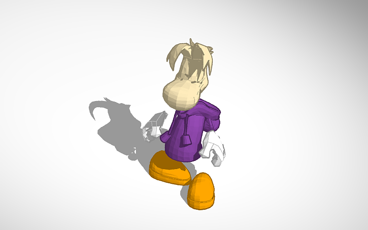 3D design Rayman - Tinkercad
