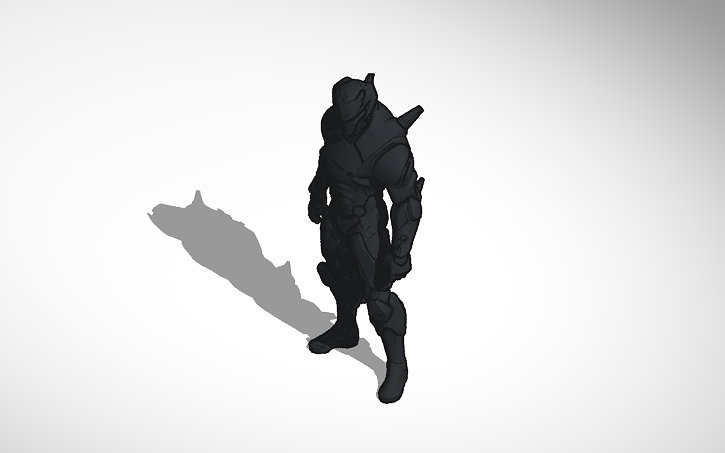 3D design omega skin - Tinkercad
