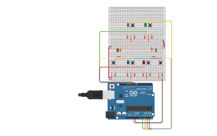 Circuit design Genius - 2021 - Tinkercad
