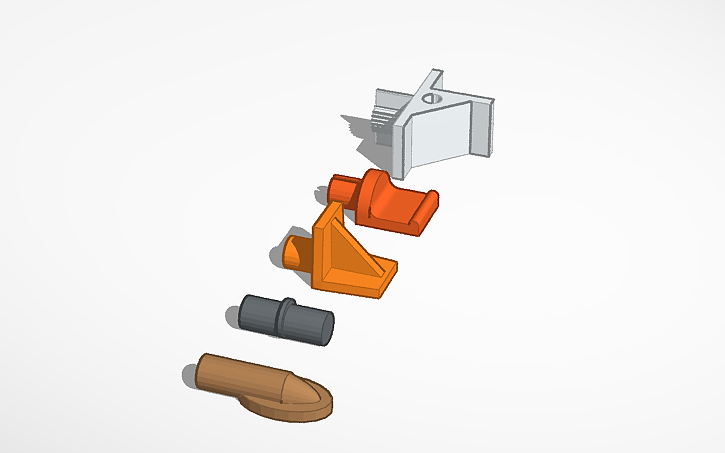 3D design Shelf Pins - Tinkercad