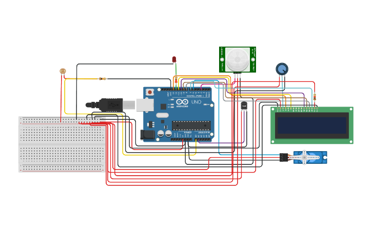Circuit design 1 - Tinkercad