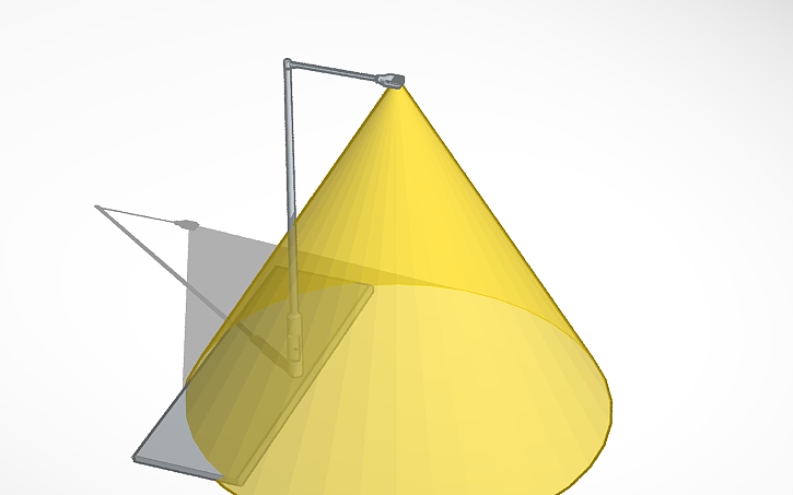 3D design Street Light LED - Tinkercad