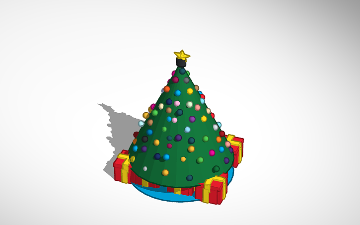 3D design christmas - Tinkercad