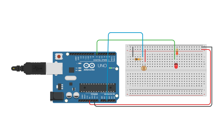Circuit design PRACTICAL 4 - Tinkercad