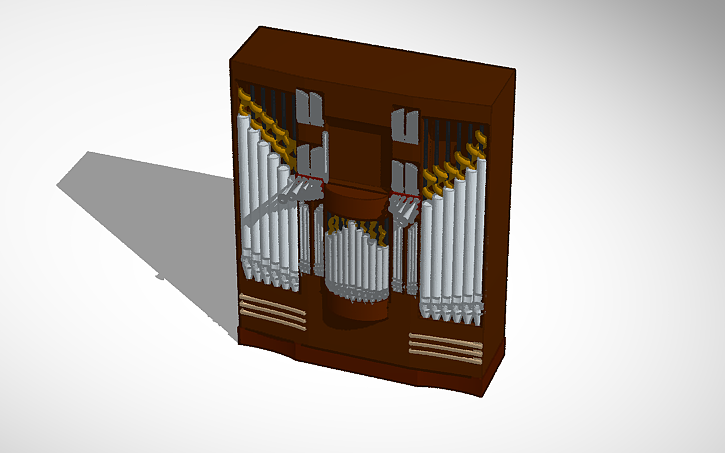 3D design davis concert organ - Tinkercad