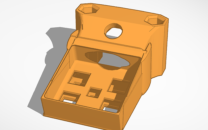 3D design Apex GPS holder - Tinkercad