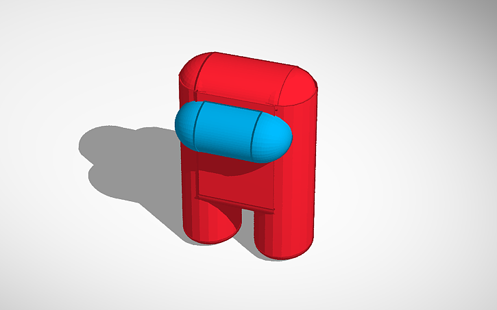3D design Among us 3d - Tinkercad
