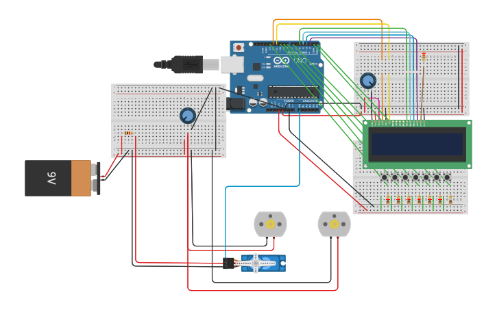 Circuit design 3-D Standing Wave Generator - Tinkercad