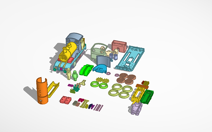3D design TTTE Harwin - Tinkercad