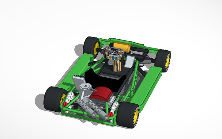 3D design Go Kart - Tinkercad