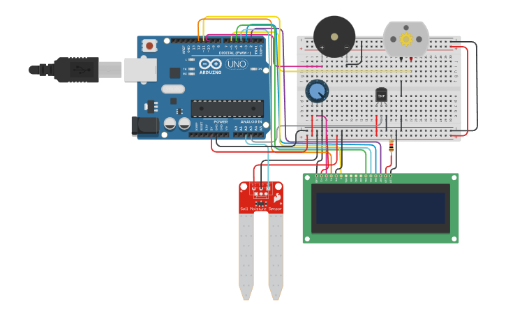 Circuit design Projeto ODS- LIP - Tinkercad