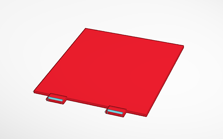 3D design Floppy Disk Storage Box Divider - Tinkercad
