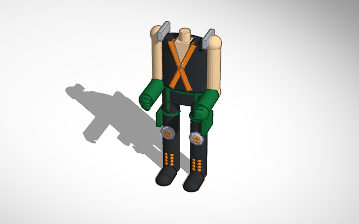 3D design Katsuki Bakugo Eddie - Tinkercad