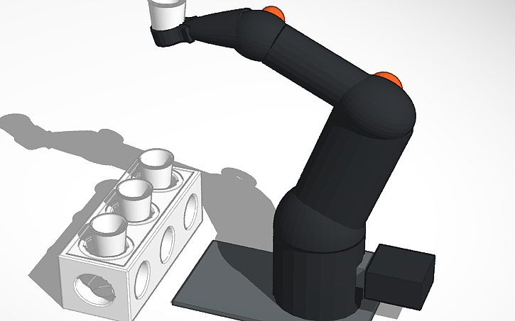 3D design ARM Robot - Tinkercad