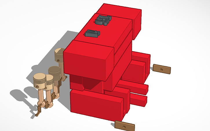 3D design Straight v4 - Tinkercad