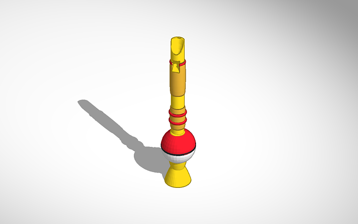 3D design pokeflute / pokemon flute proto 2 - Tinkercad