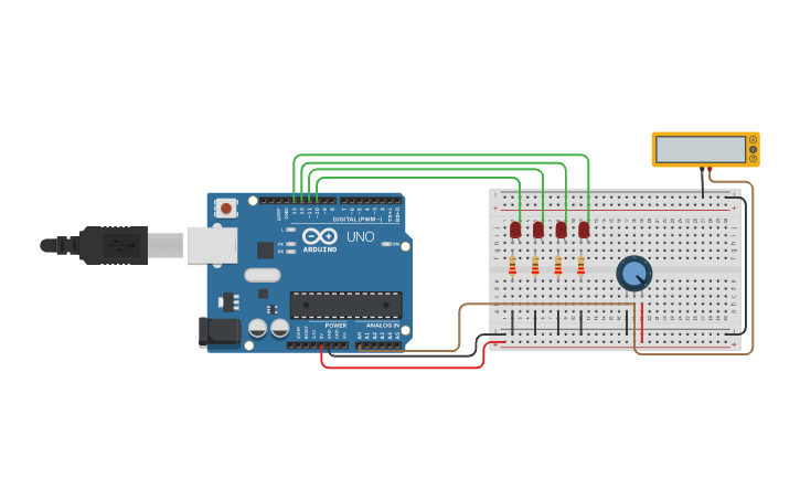 Circuit design Trimmer - Tinkercad