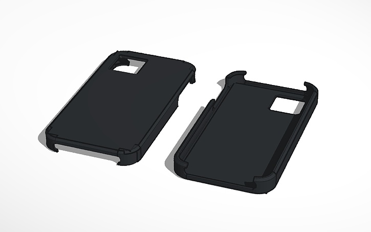3D design Case for phone - Tinkercad