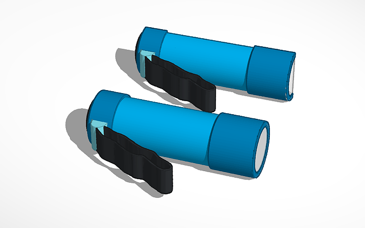 3D design torch - Tinkercad