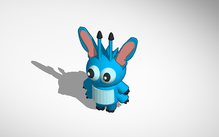 3D design Stich - Tinkercad