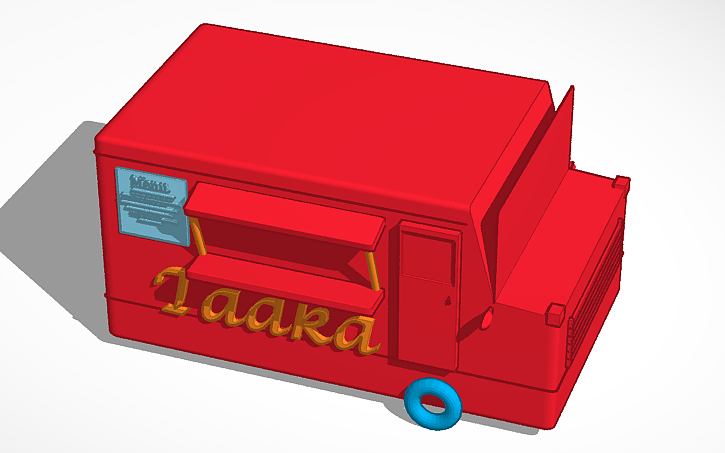 3D design Food Truck tig - Tinkercad