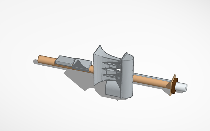 3D design ACA Alertronic AR-1600 siren - Tinkercad