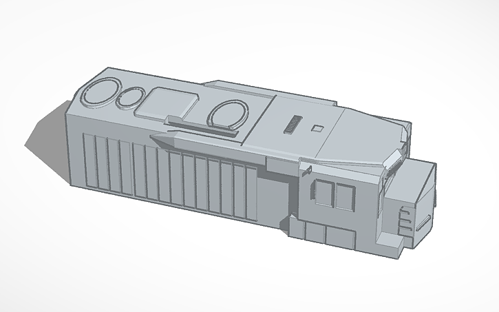 3D design Trackmaster GP30 - Tinkercad