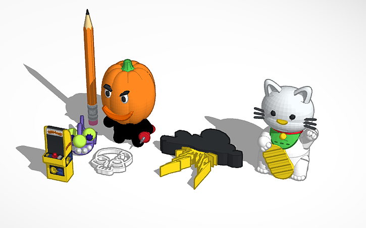 3D design my creations 2020 #1 - Tinkercad
