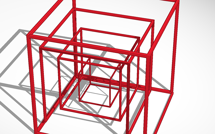 3D design Penteract - Tinkercad