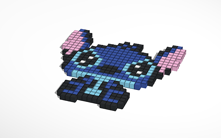 3D design Stitch - Tinkercad