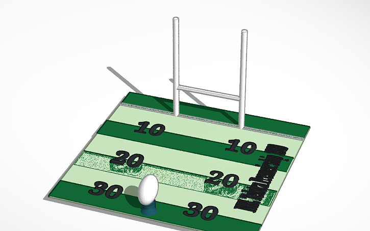 3D design nrl TOUCH GAME, CONVERSION - Tinkercad