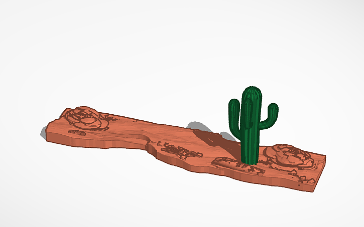 3D design Desert - Tinkercad