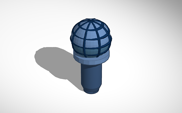 3D design Friday Night Funkin' Mic - Tinkercad